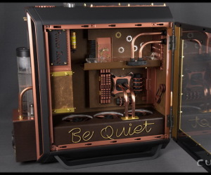 Steampunk case mod completed using BeQuiet!'s new PC case | bit-tech.net